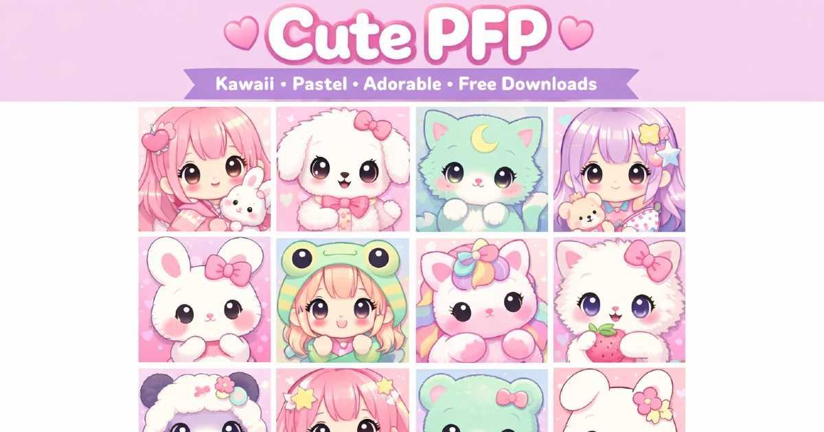 Cute PFP - Kawaii Profile Pictures Free (2026)