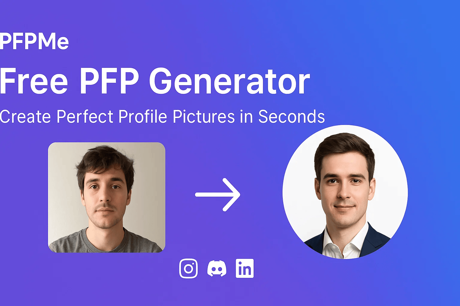 Free PFP Generator - Create Perfect Profile Pictures | PFPMe